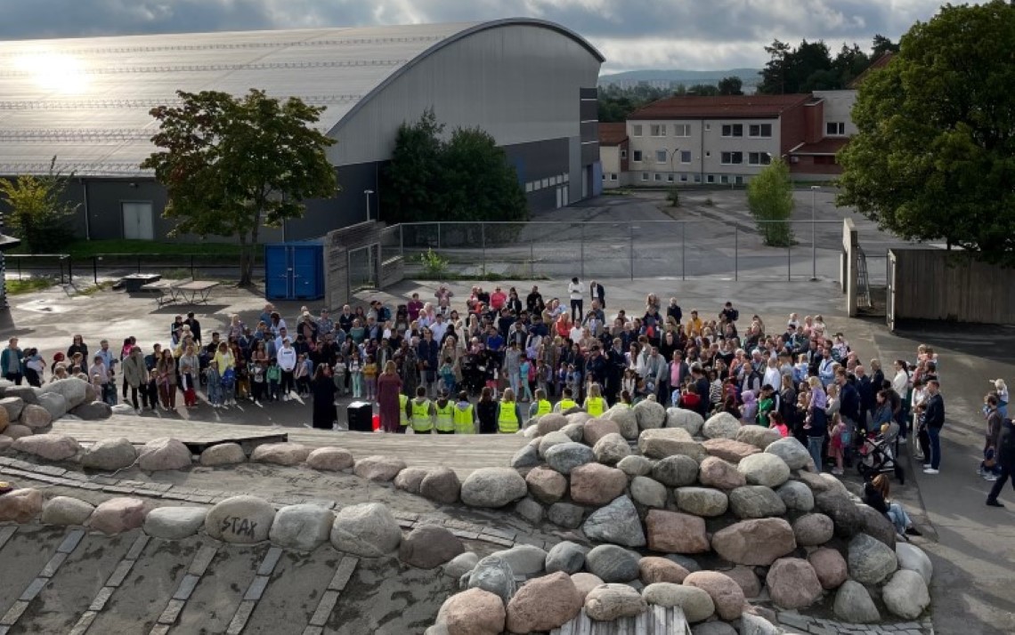 Velkommen til 125 førsteklassinger på Manglerud!